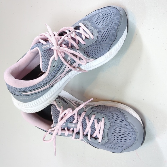 Asics | Shoes | Asics Gel Contend 7 Pink And Gray Sneakers Size 1 W ...